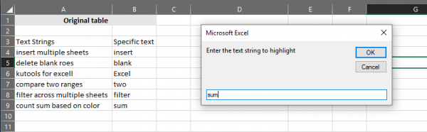 How to highlight specific text in Excel - PureSourceCode