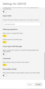 Hiding PowerBI report filter pane - PureSourceCode