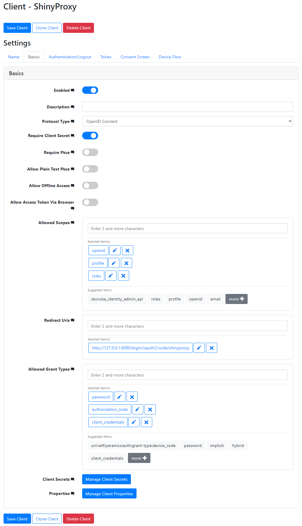 Authentication in ShinyProxy with IdentityServer - PureSourceCode