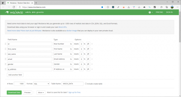 Datatables in ASP.NET Core Server-Side - PureSourceCode