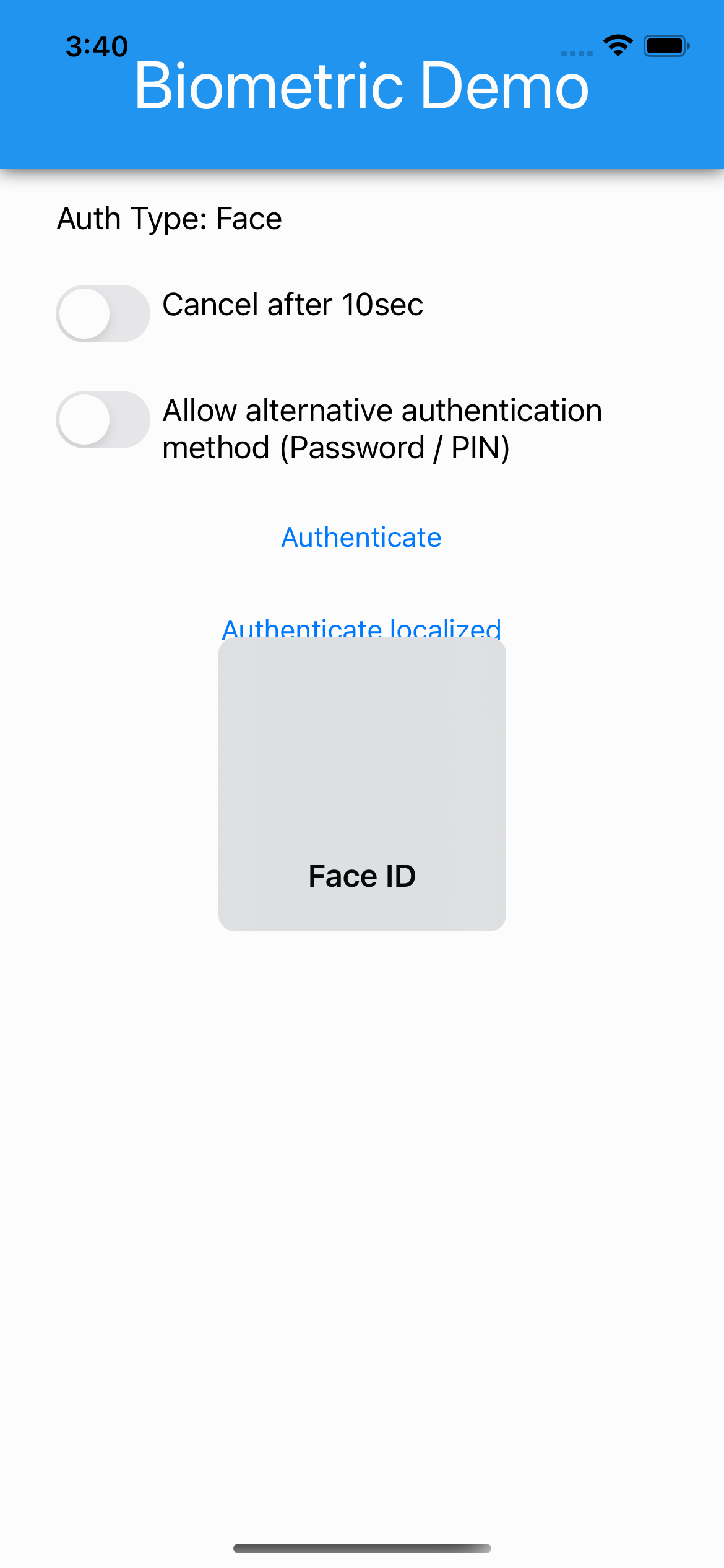 Using biometric identification in Xamarin Forms - PureSourceCode
