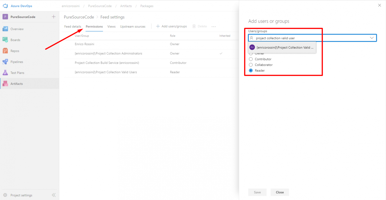 NuGet package with Azure DevOps - PureSourceCode
