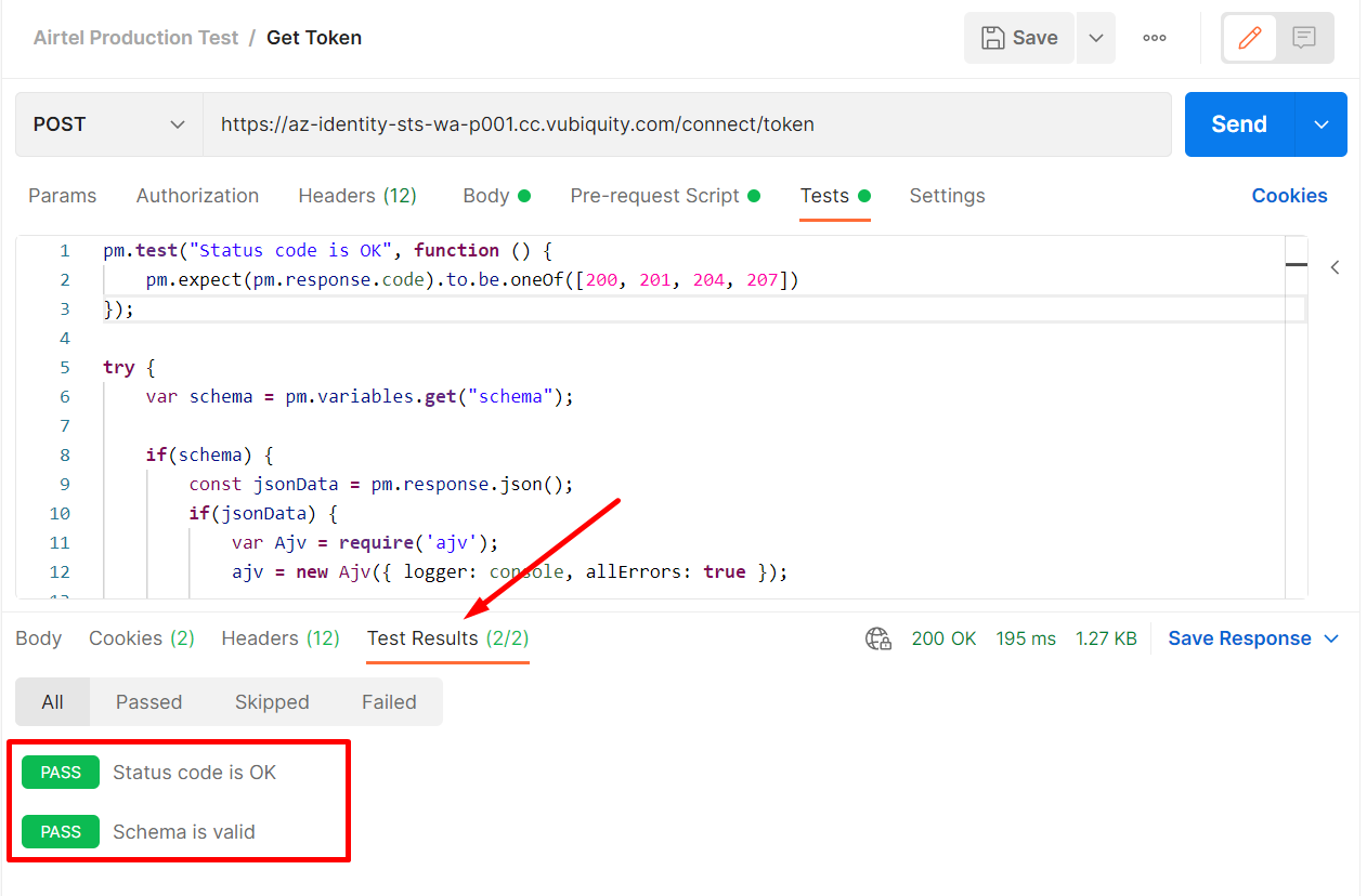 Validate JSON with Postman - PureSourceCode