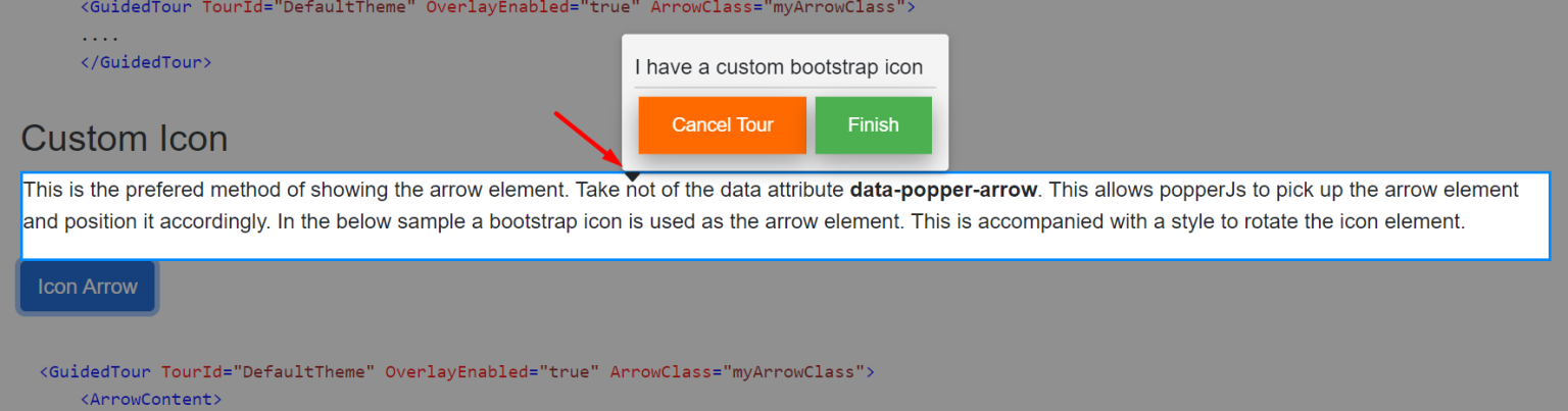 Guided Tours Blazor component - PureSourceCode