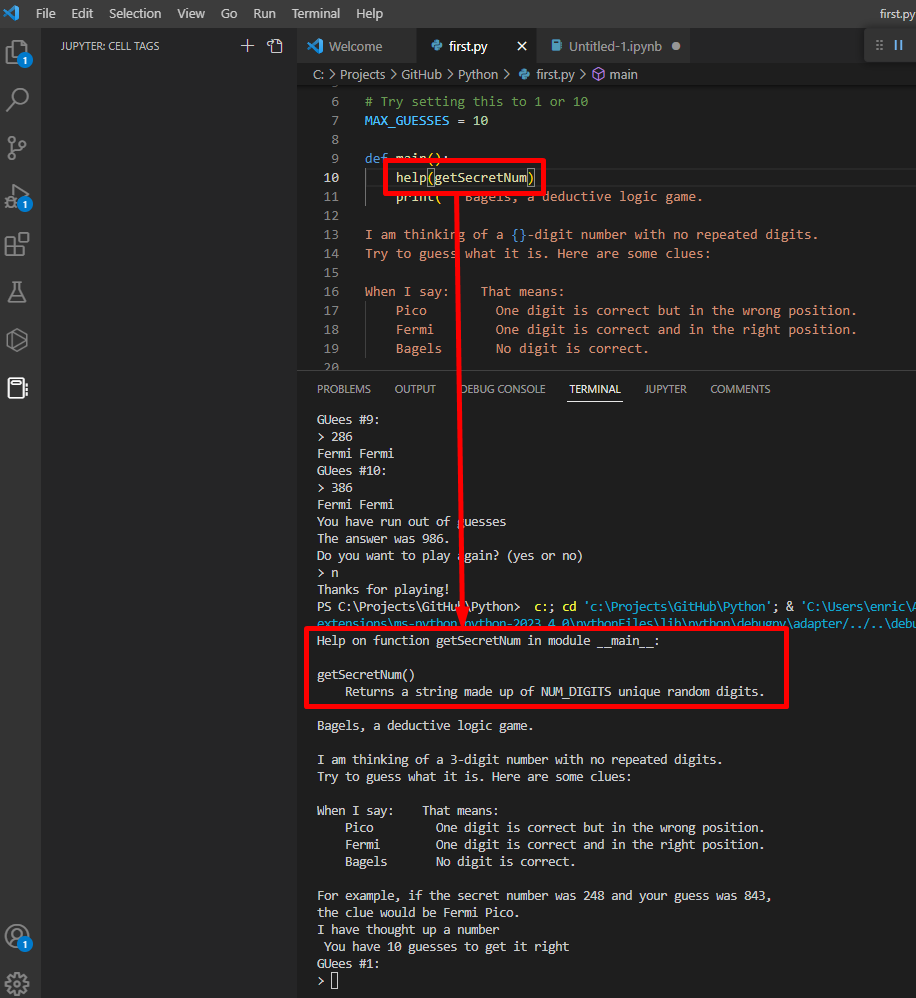 Bagels A Logic Game In Python Puresourcecode